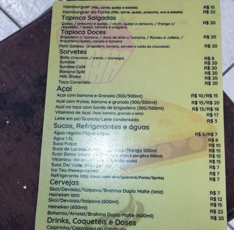 Onde comer BARATO em Morro de São Paulo